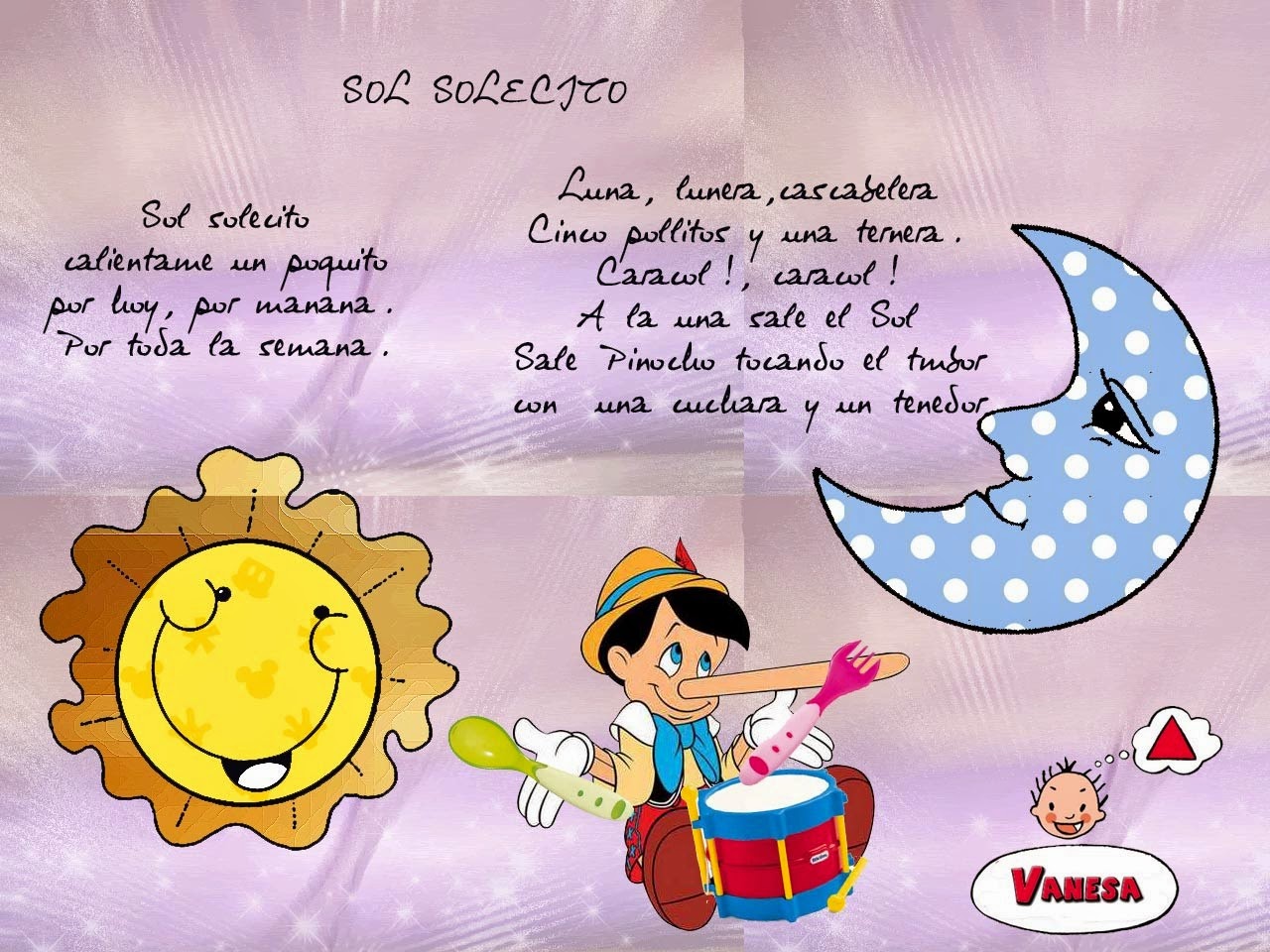 CANTORES INFANTILES: SOL SOLECITO